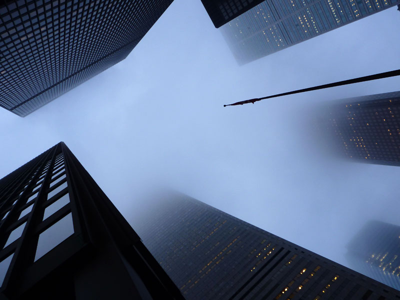 Photo Of The Day: TD Centre In The Mist | UrbanToronto