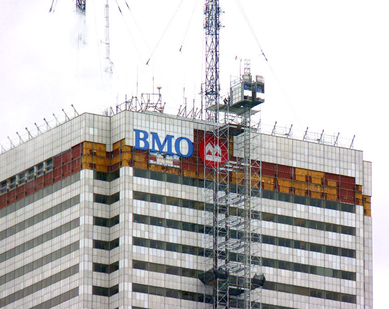 Quick Pic(s): First Canadian Place Re-Cladding | UrbanToronto