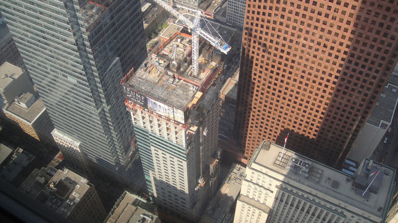 Trump International Hotel And Tower Toronto As Seen From First Canadian ...