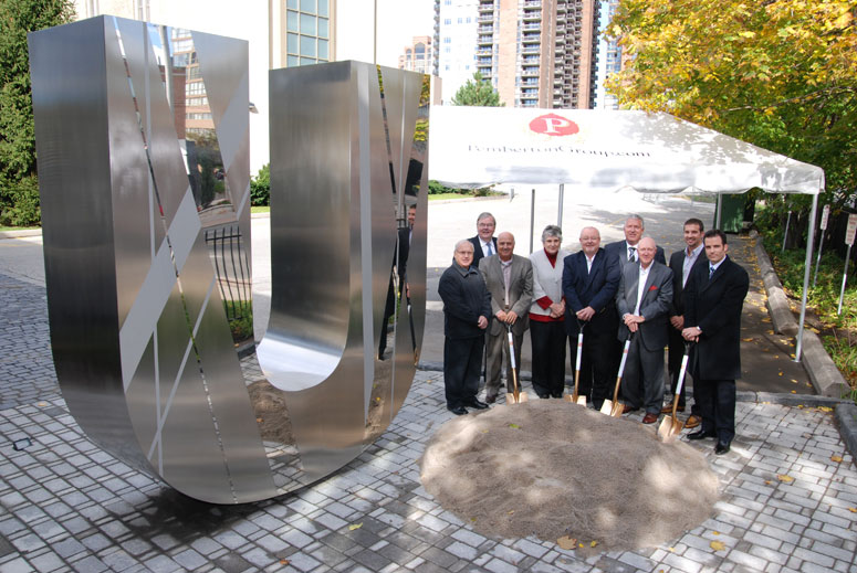 Ground Breaking For Pemberton Group's U Condos Takes Place | UrbanToronto
