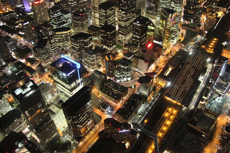 Photo Of The Day: The Classic Night Time Photo Of Downtown Toronto From ...