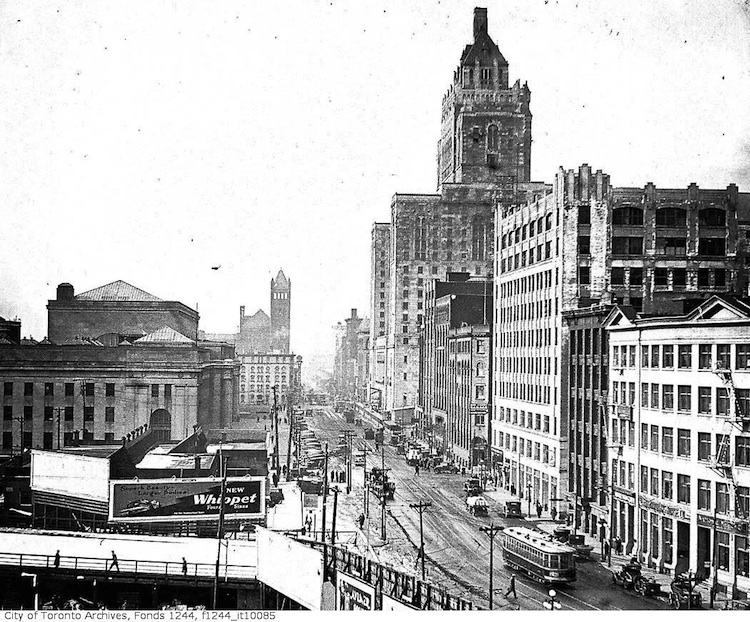 Heritage Toronto Mondays: Front Street 1928 | UrbanToronto