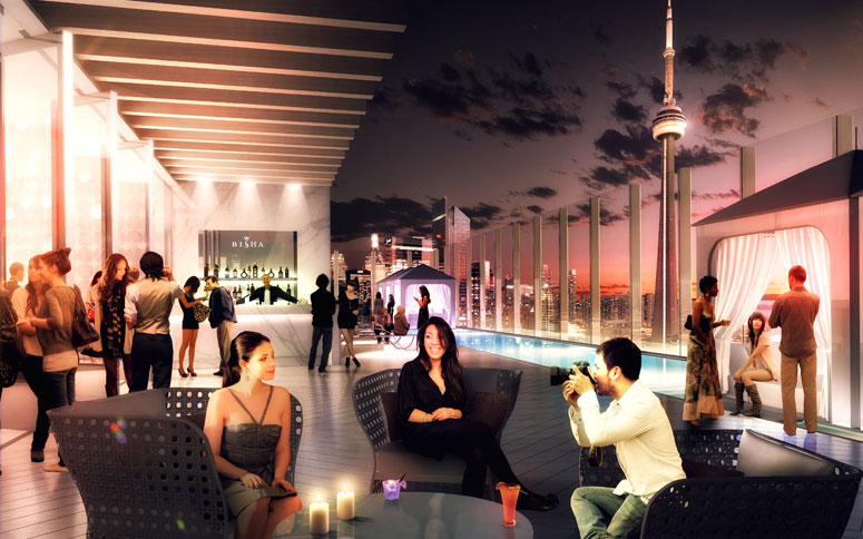 Final Renderings For Bisha Hotel and Residences' Rooftop Released By ...