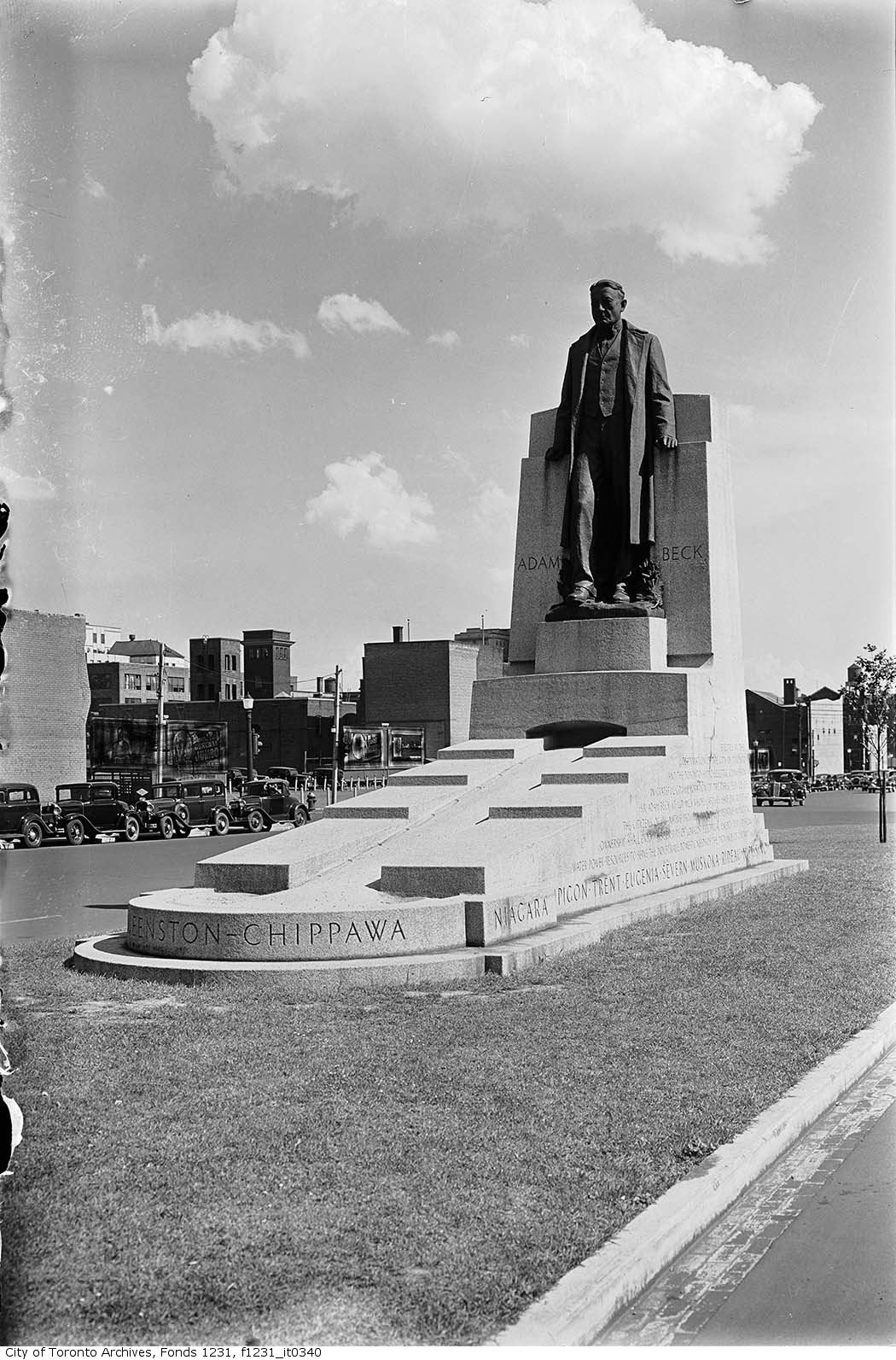 Then and Now: Adam Beck Memorial | UrbanToronto