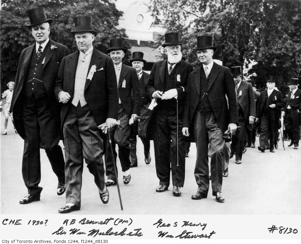 Heritage Toronto Mondays: Prime Minister Bennett at the CNE | UrbanToronto
