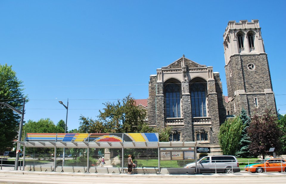 St. Clair Streetcar Stops Adorned with Public Art | UrbanToronto