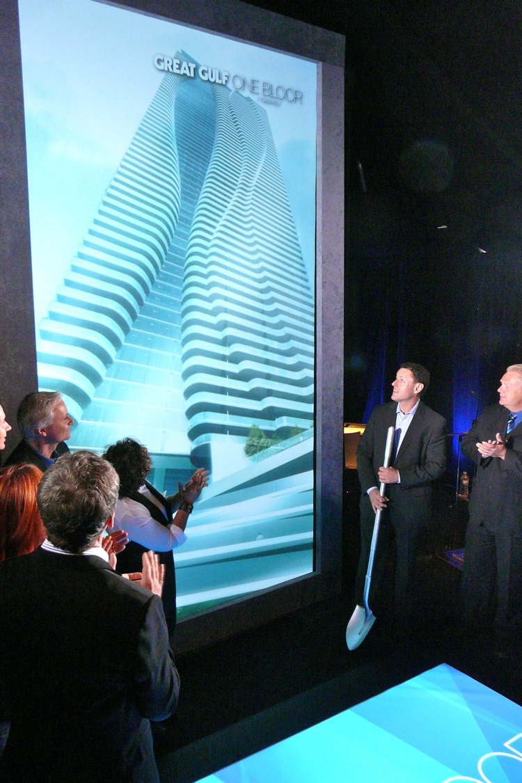 Great Gulf Homes Celebrates Groundbreaking At One Bloor | UrbanToronto