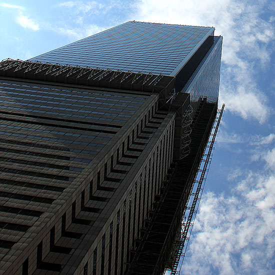 First Canadian Place Re-cladding Reveals A Neat Before And After Effect ...