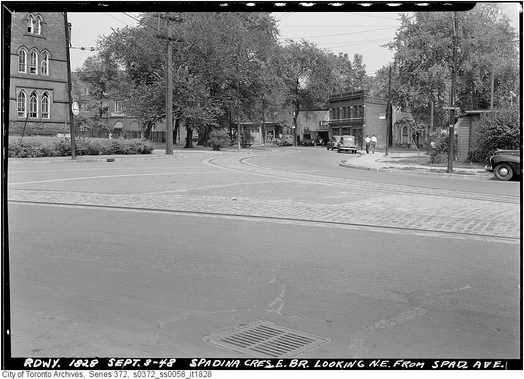 Then and Now: Spadina Crescent | UrbanToronto