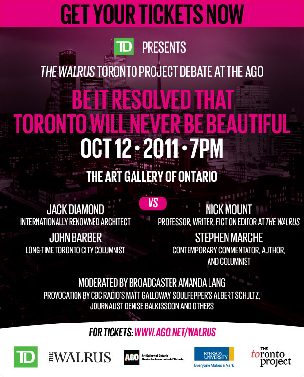 The Walrus Declares: "Toronto Will Never Be Beautiful"? | UrbanToronto