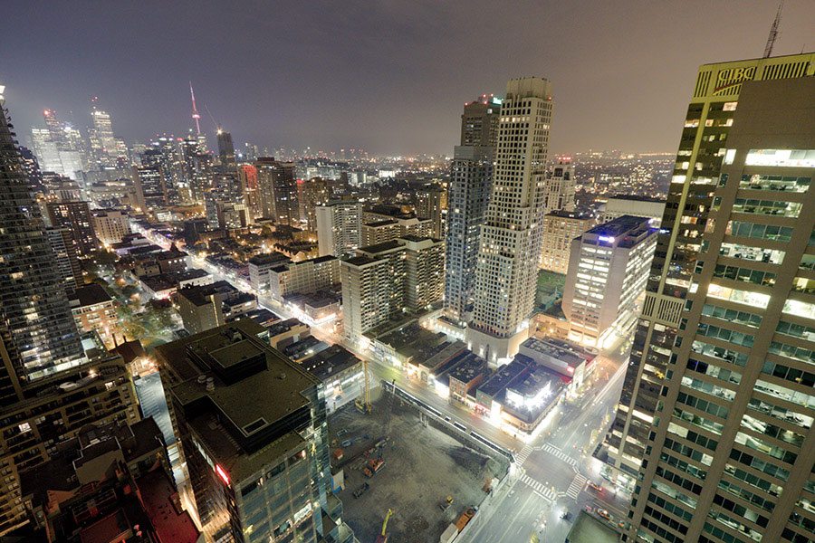 Photo Of The Day: Yonge And Bloor Awaits One Bloor East Condos ...