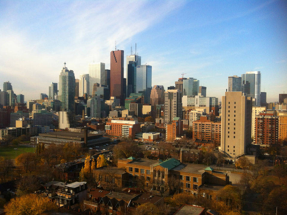 Photo Of The Day: A Look At The Downtown Core From Sherbourne Street ...