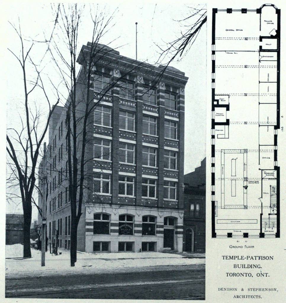 Then and Now: Temple-Pattison Building | UrbanToronto