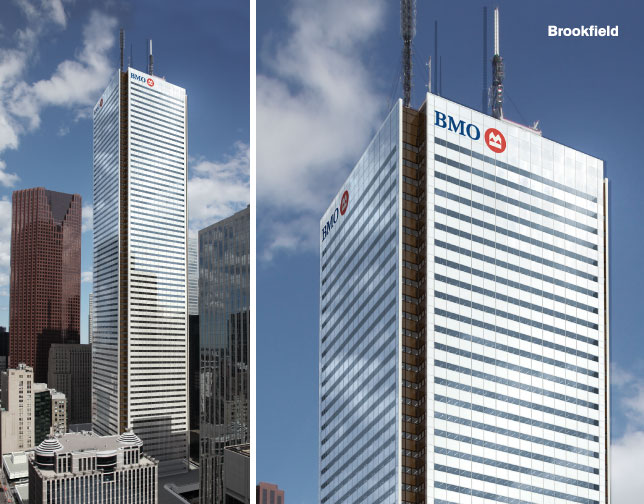 Quick Pic(s): First Canadian Place Re-Cladding Slowly Being Revealed ...