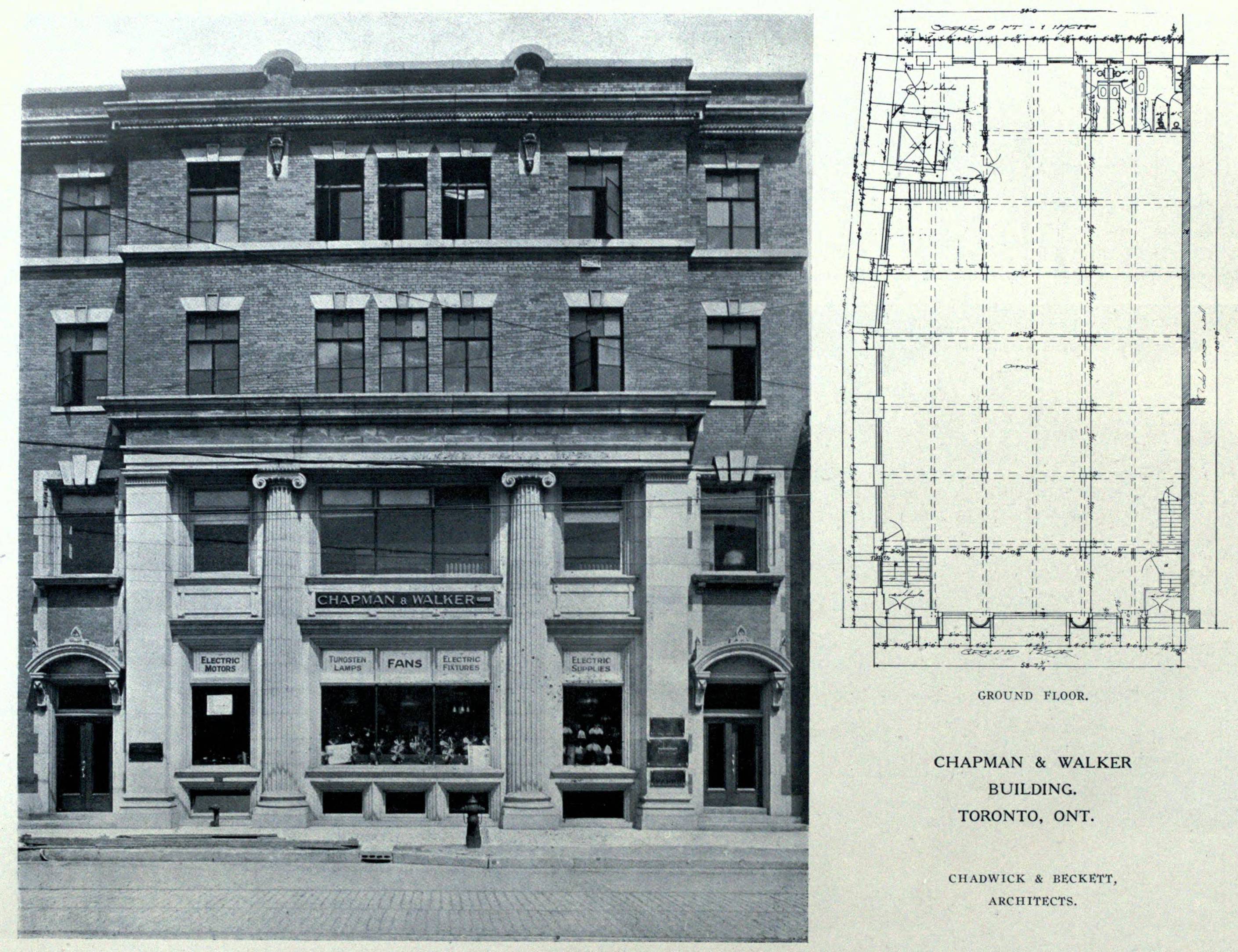 Then and Now: Chapman & Walker Building | UrbanToronto