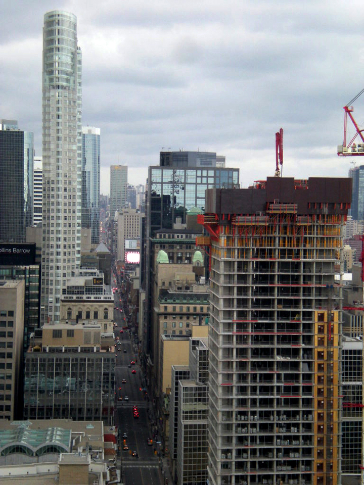 Photo of the Day: Yonge Street Set For Change | UrbanToronto
