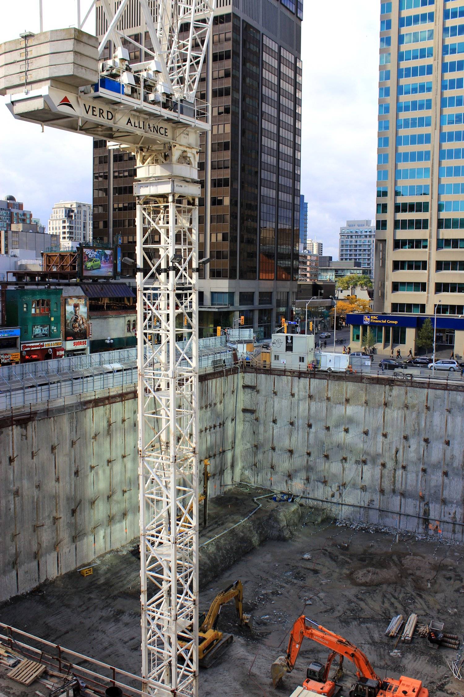 Photo of the Day: Tall Crane Rising From One Bloor East | UrbanToronto