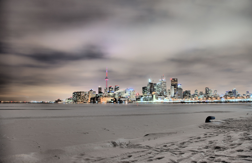 Photo of the Day: Frozen Harbour | UrbanToronto