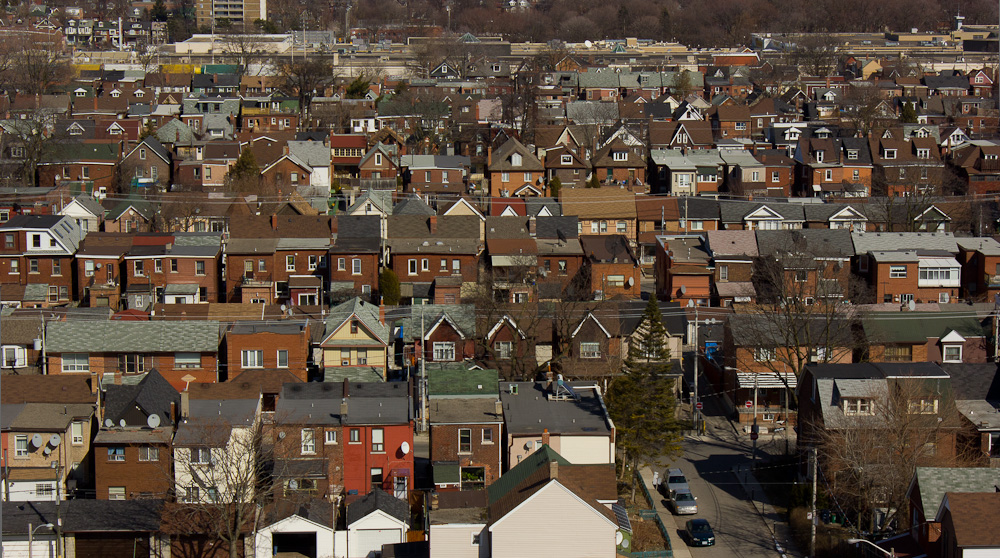 Photo of the Day: Village Rooftops | UrbanToronto