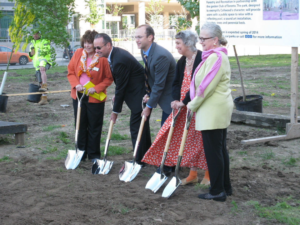 Groundbreaking Means June Callwood Park Finally Underway | UrbanToronto