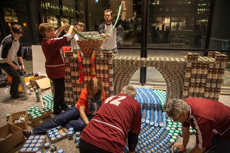 14th Annual CANstruction Engineers Solutions for Hunger | UrbanToronto
