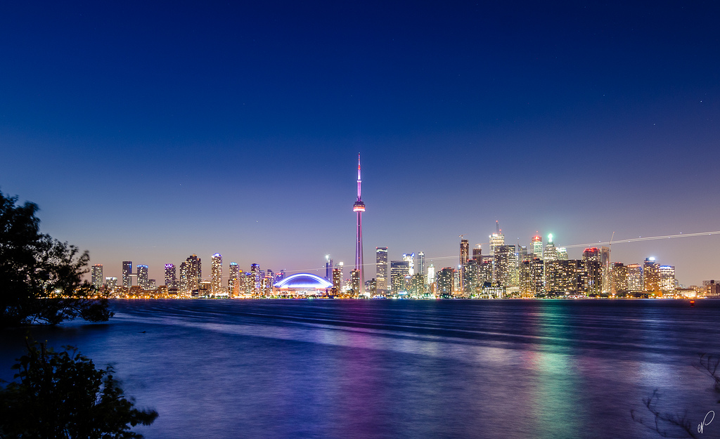 Photo of the Day: Glass City, Glass Lake | UrbanToronto