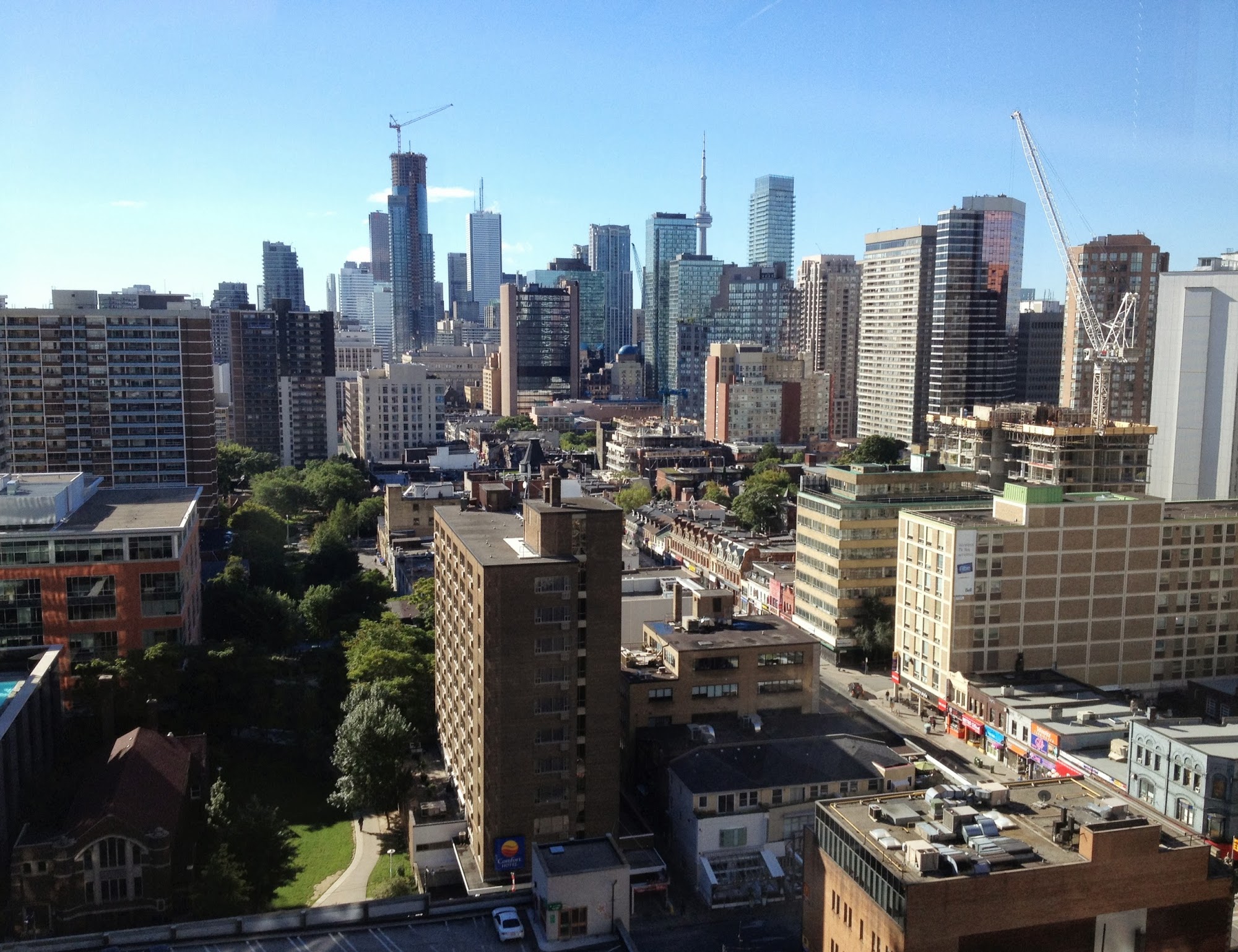 Photo Of The Day: View From Yonge & Bloor | UrbanToronto