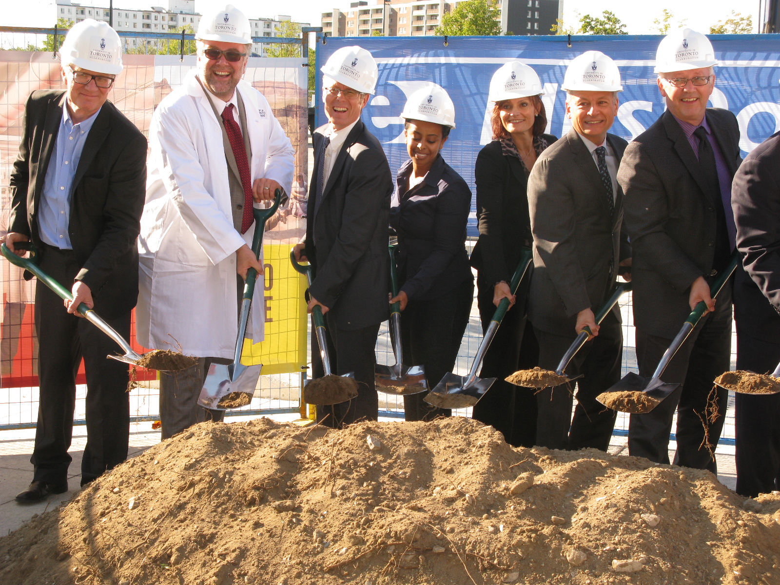 UTSC Groundbreaking for Environmental Sci and Chem Building | UrbanToronto