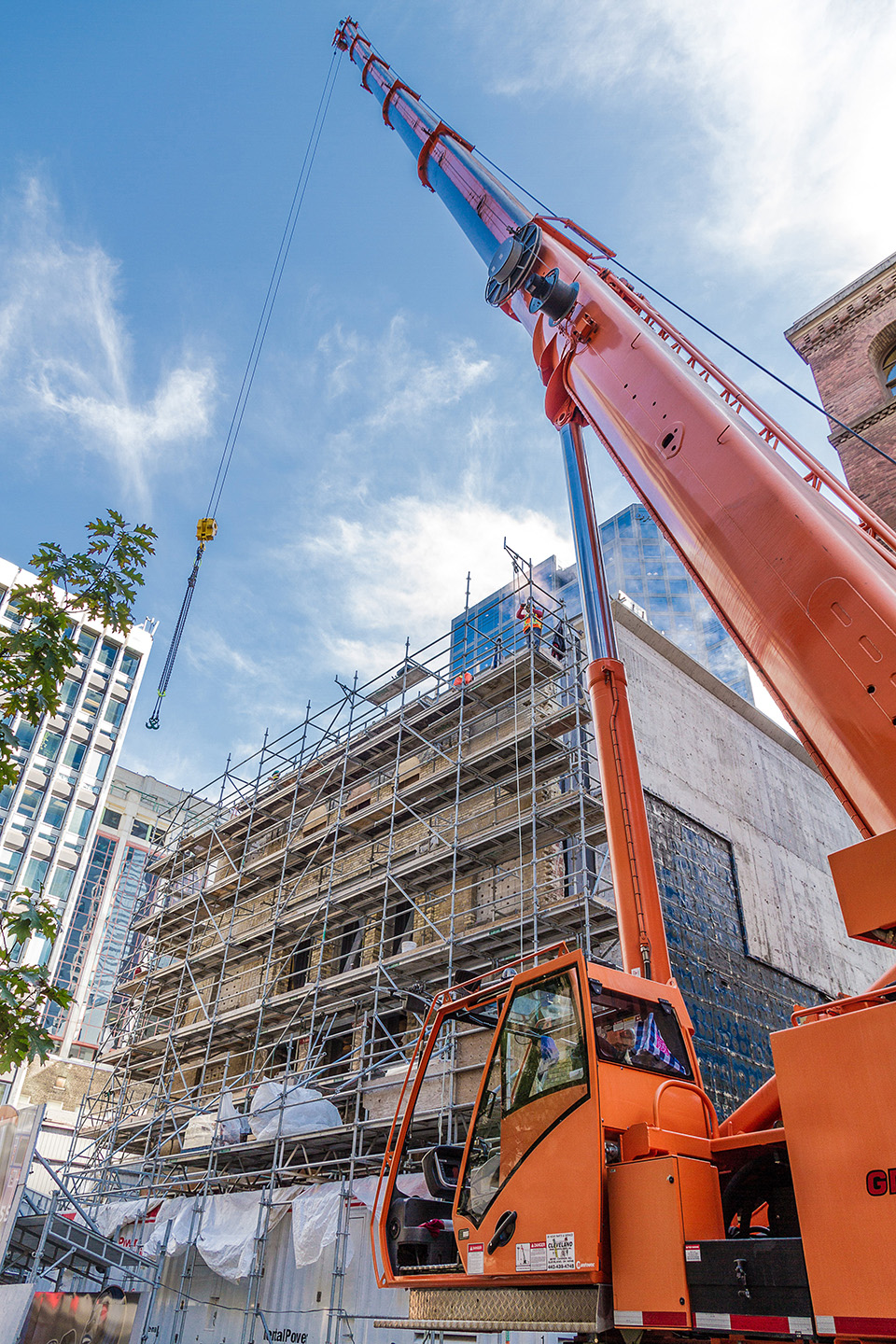 Progress on Heritage Preservation at Bay Adelaide Centre East ...