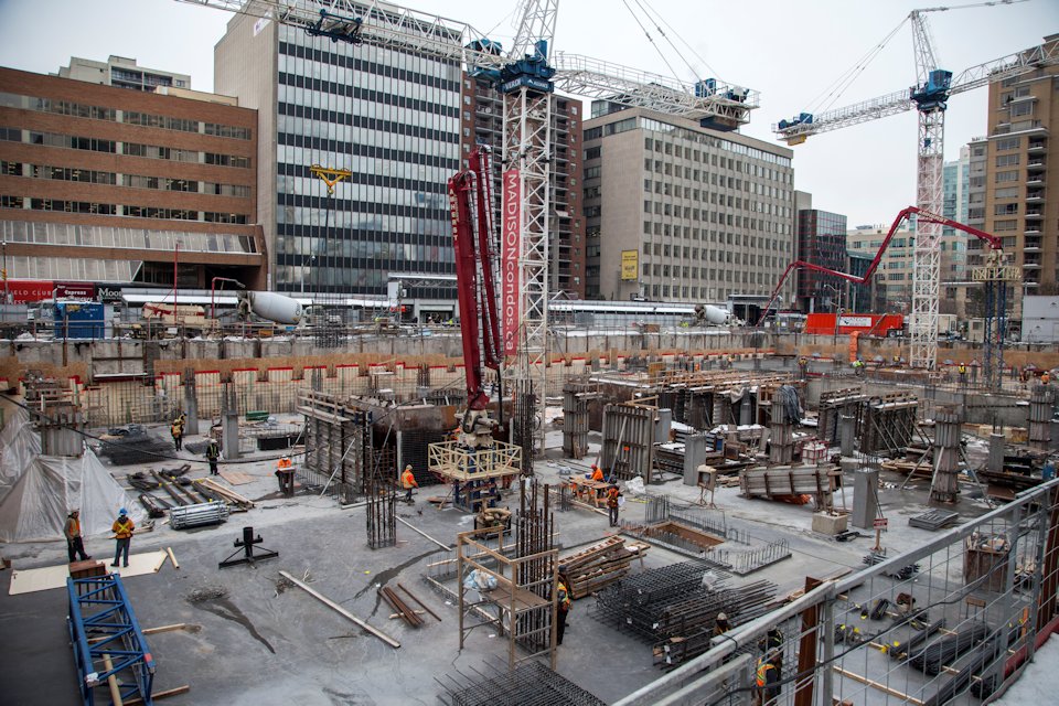 Construction Progressing on The Madison at Yonge and Eglinton ...