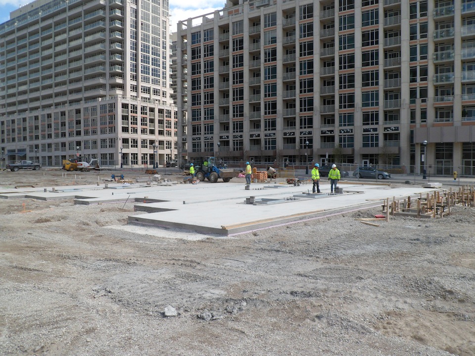 Progress Now Evident at June Callwood Park Near Fort York | UrbanToronto