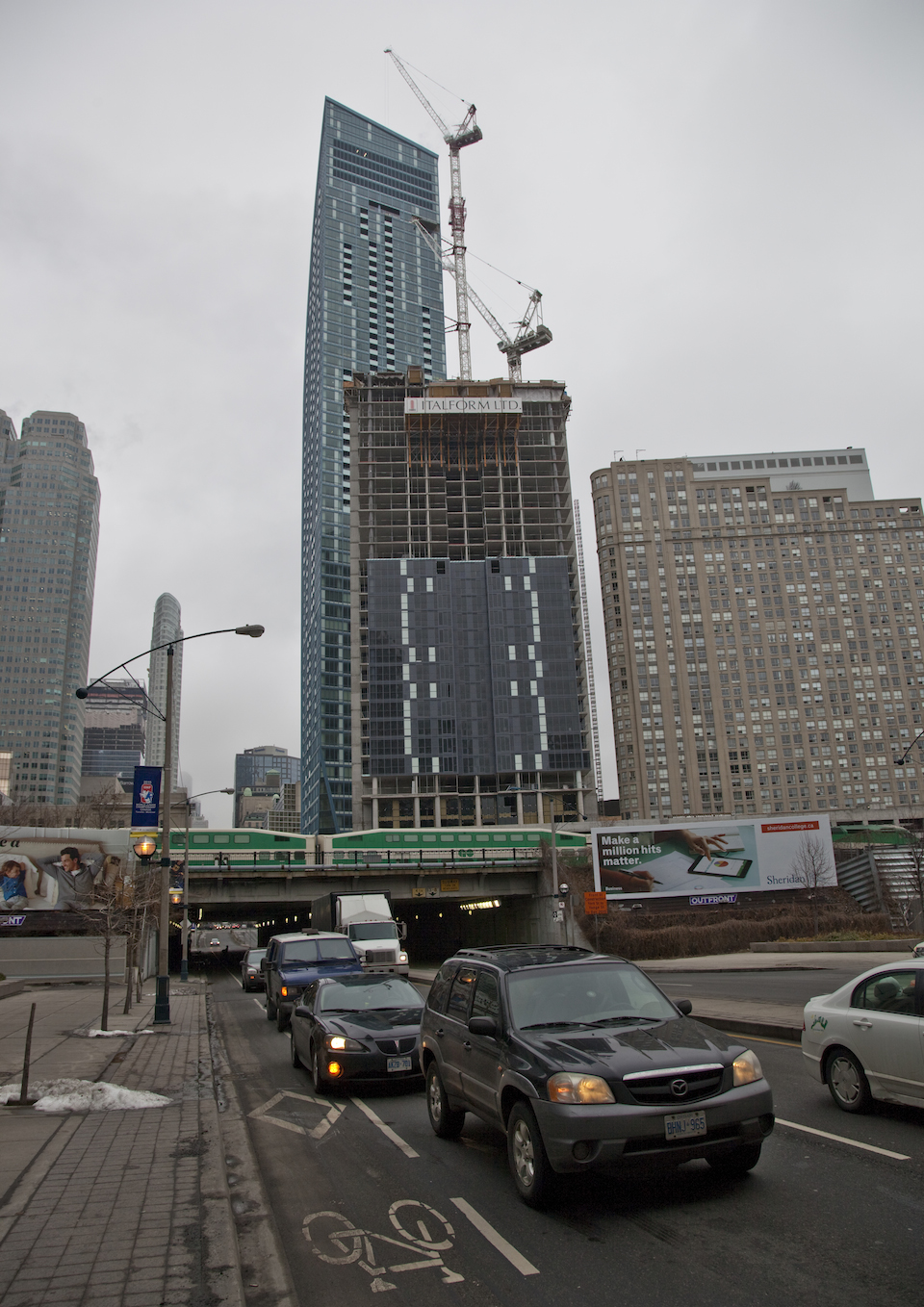 L Tower and Backstage Redefining The Esplanade at Yonge | UrbanToronto