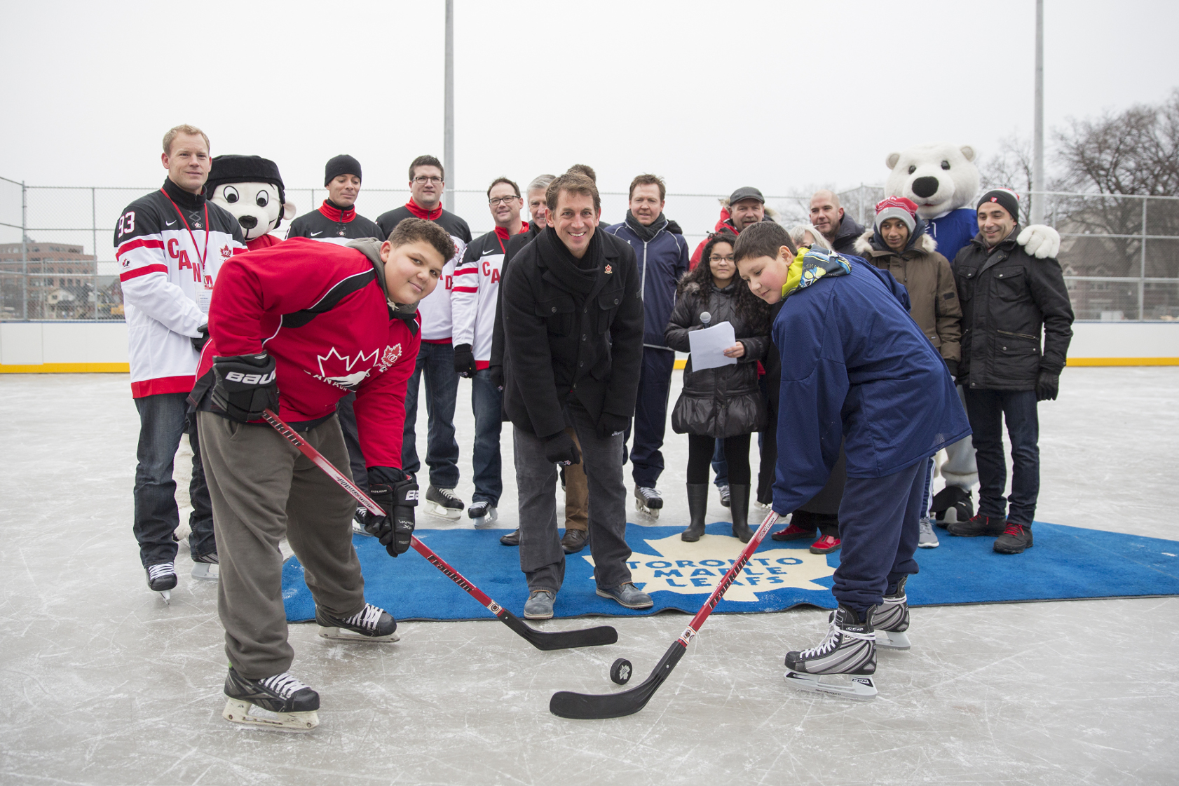 Revitalized Hockey Rink Opens in Regent Park | UrbanToronto