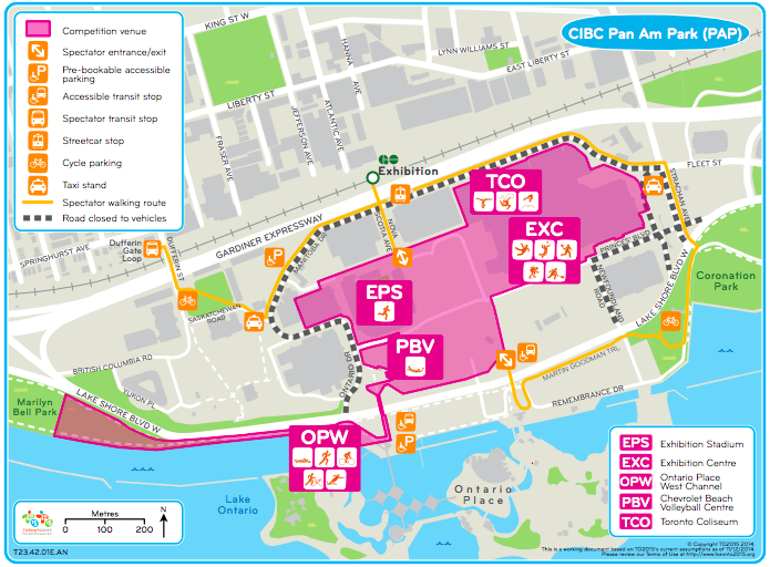 Transportation Plan For Pan Am Games Detailed | UrbanToronto