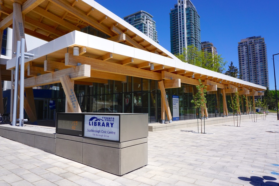 New Library Opens at Scarborough Civic Centre | UrbanToronto