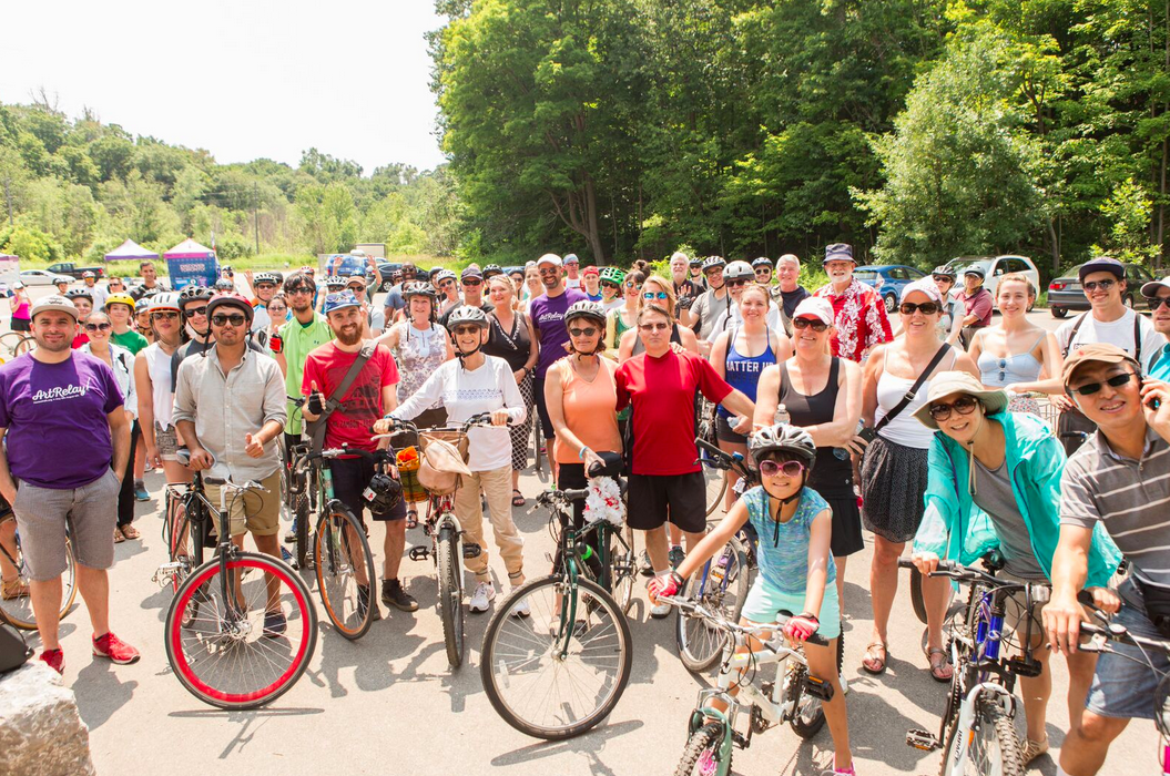 Pan Am Path Tour Showcases Public Art and Urban Greenspace | UrbanToronto