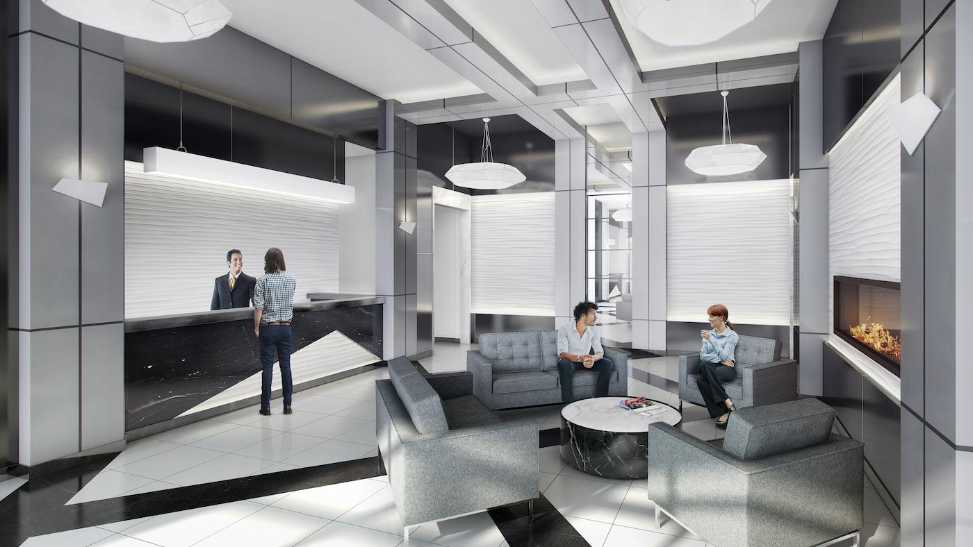 Interiors Impress at Time Development Group's Danforth Square ...