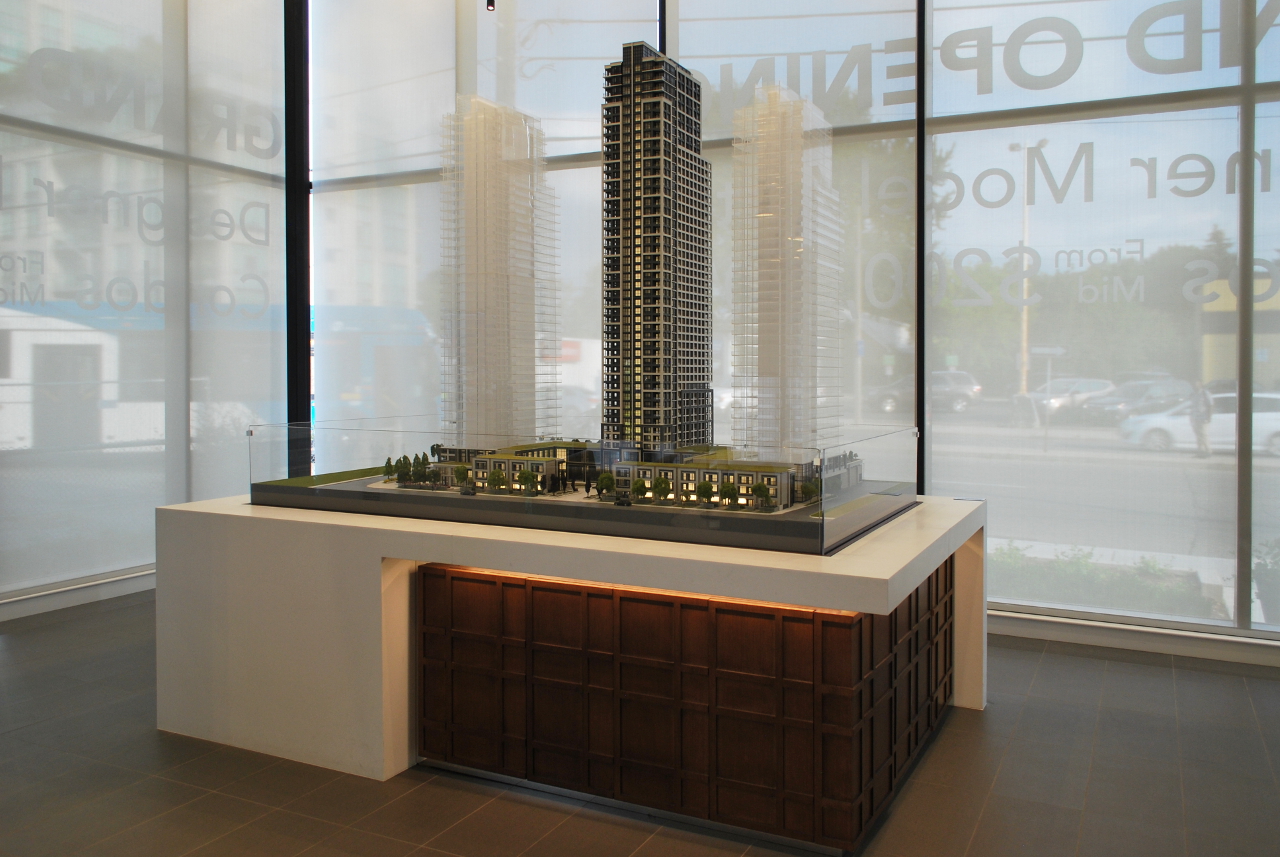 Scale Model Reveals Design Features for Tridel's Islington Terrace ...