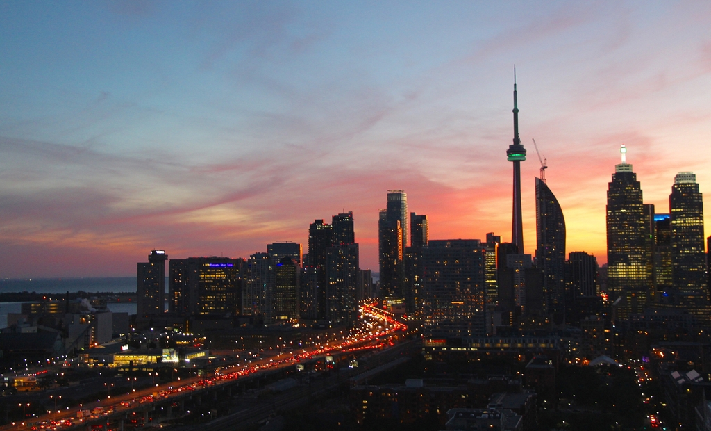 Photo of the Day: Sunset From the East | UrbanToronto