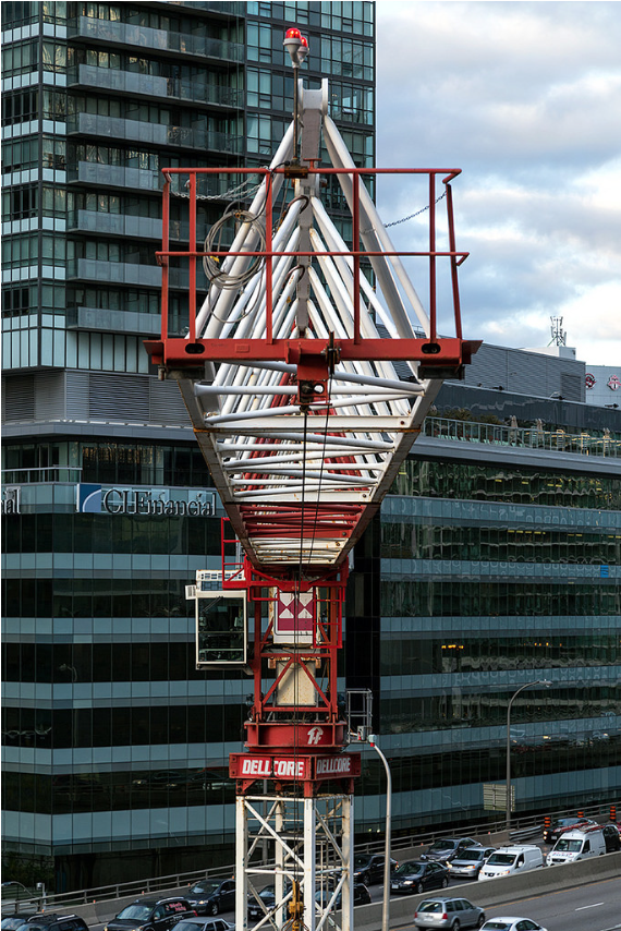 Photo of the Day: Tower Crane Jib | UrbanToronto
