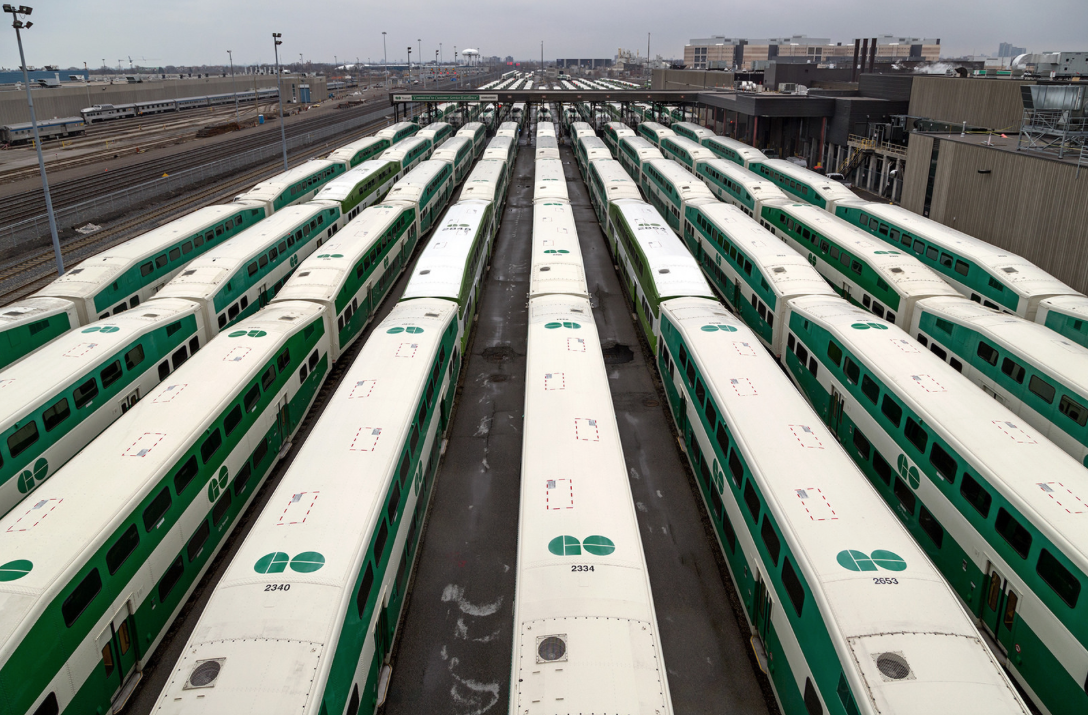 Photo of the Day: GO Willowbrook Yard | UrbanToronto