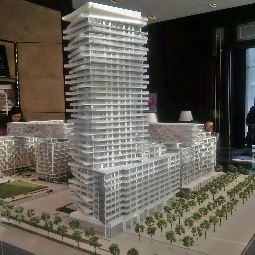 Scale Model Puts the Tower at Pier 27 into Water's Edge Context ...