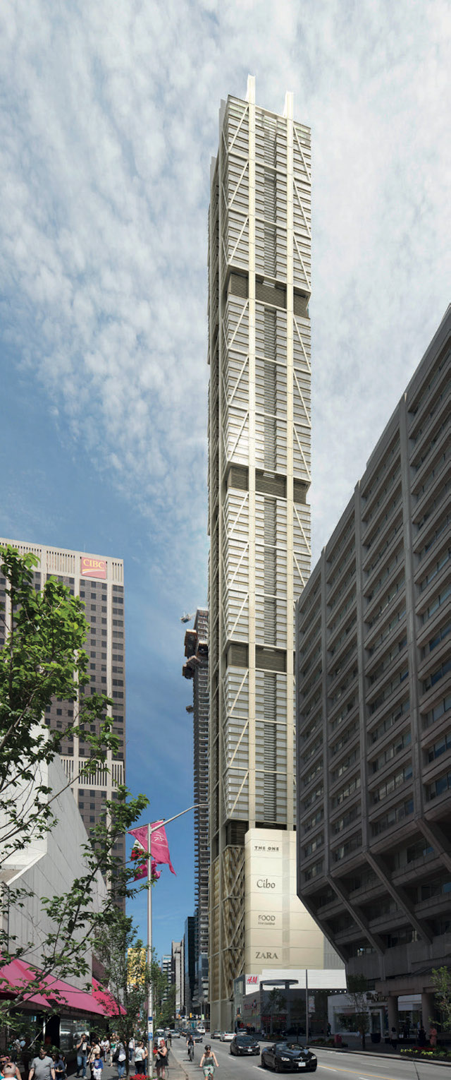 Mizrahi Shows Refined 'The One' at Design Review Panel | UrbanToronto