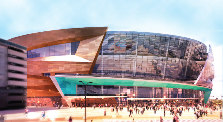 See 23 Months of T-Mobile Arena Construction in 90 Seconds | SkyriseCities