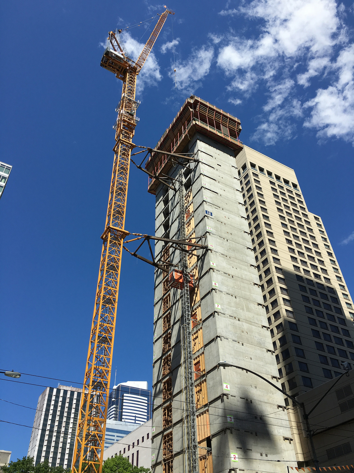 Madison Centre's Concrete Core Climbing High | SkyriseCities