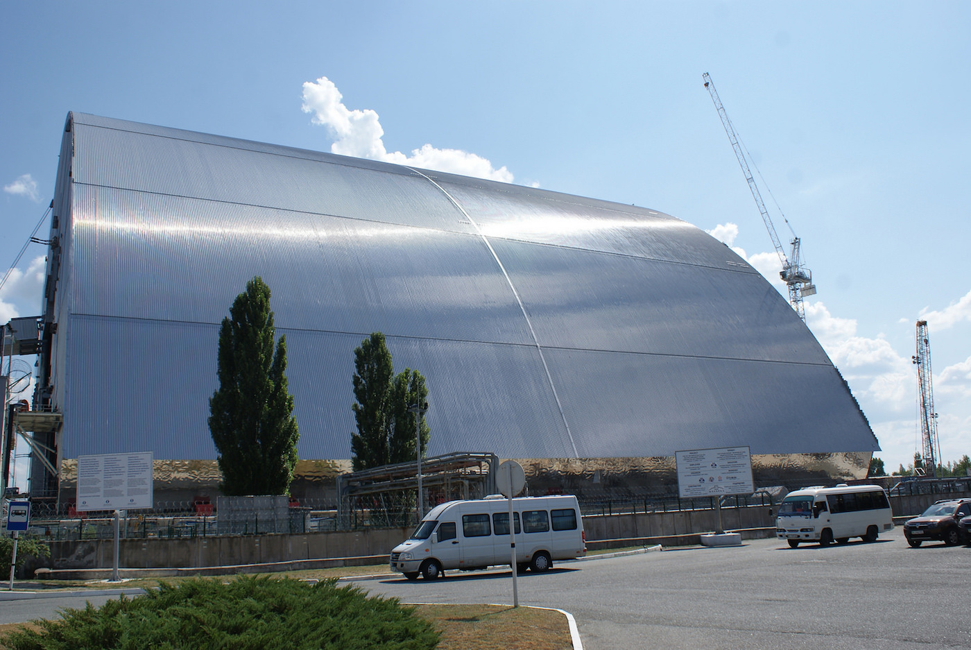 New Chernobyl Confinement Shelter is Largest Movable Structure on Land ...