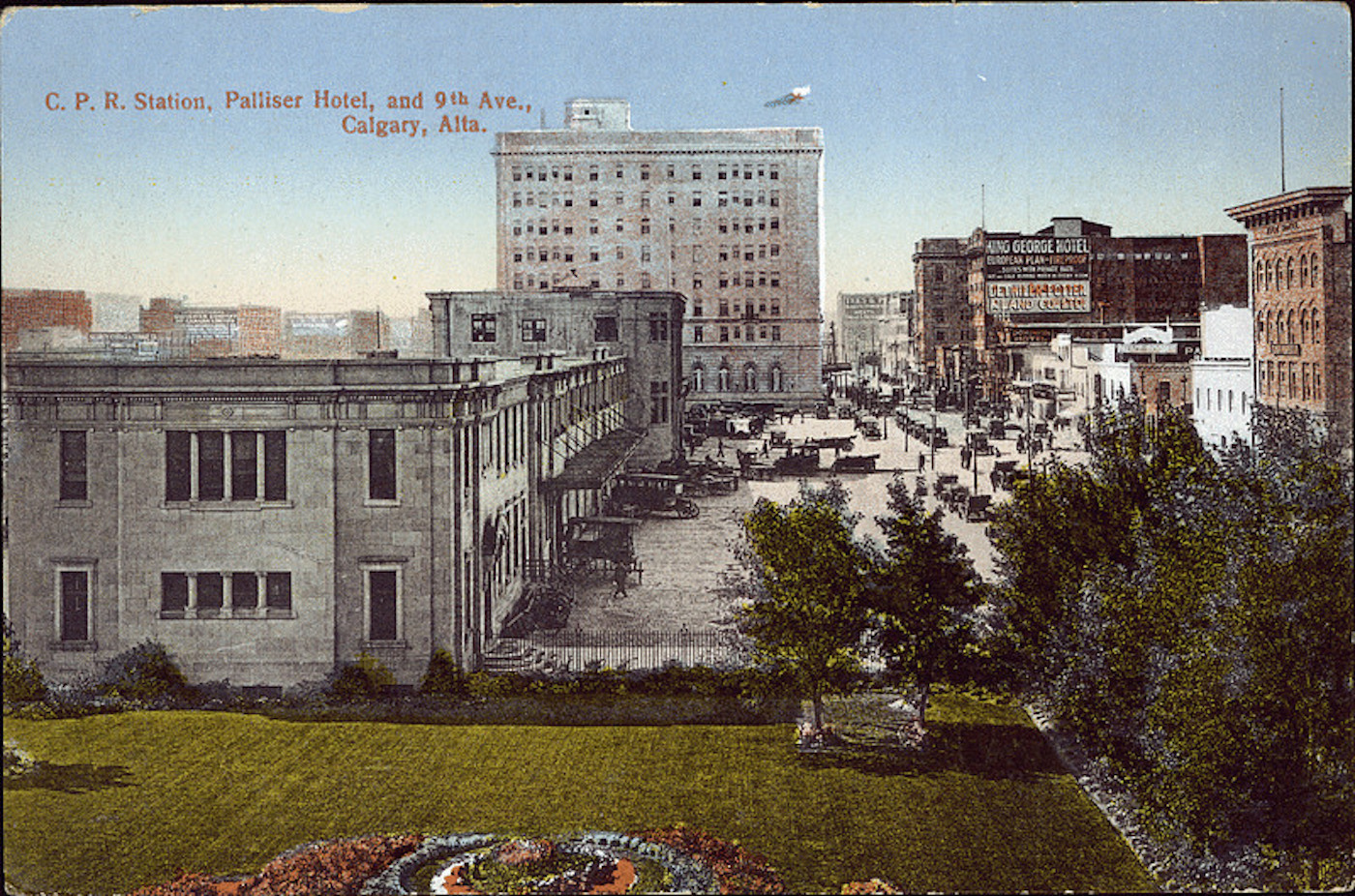 Throwback Thursday: Calgary's CPR Station and Palliser Hotel ...