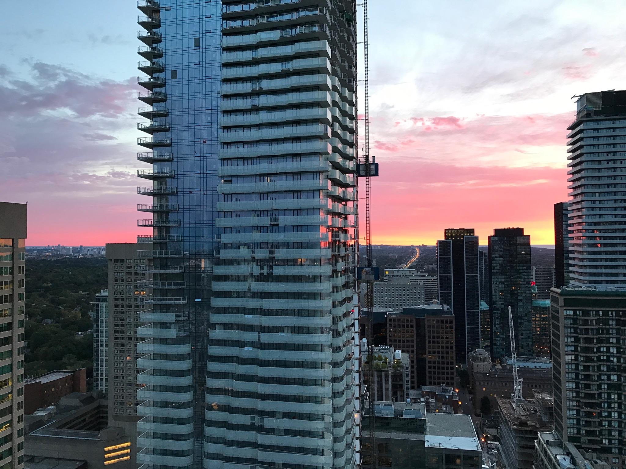 Photo of the Day: One Bloor Sunrise | UrbanToronto
