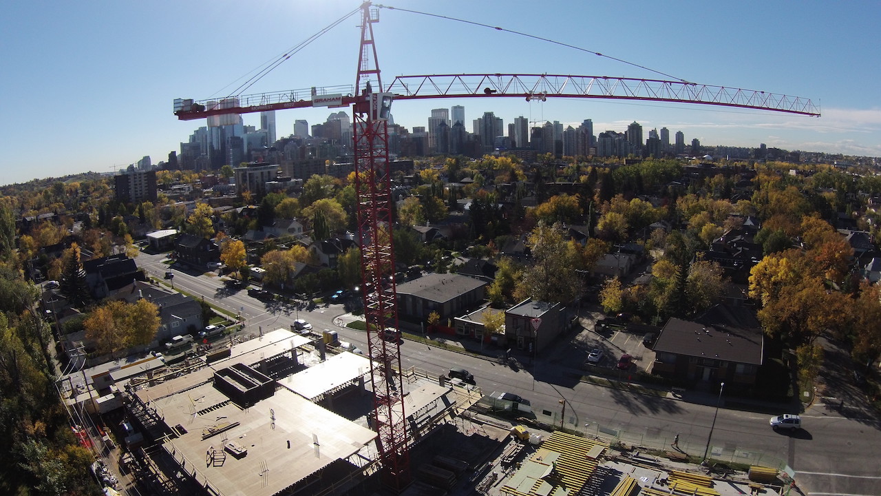 Daily Photo: Ezra on Riley Park | SkyriseCalgary