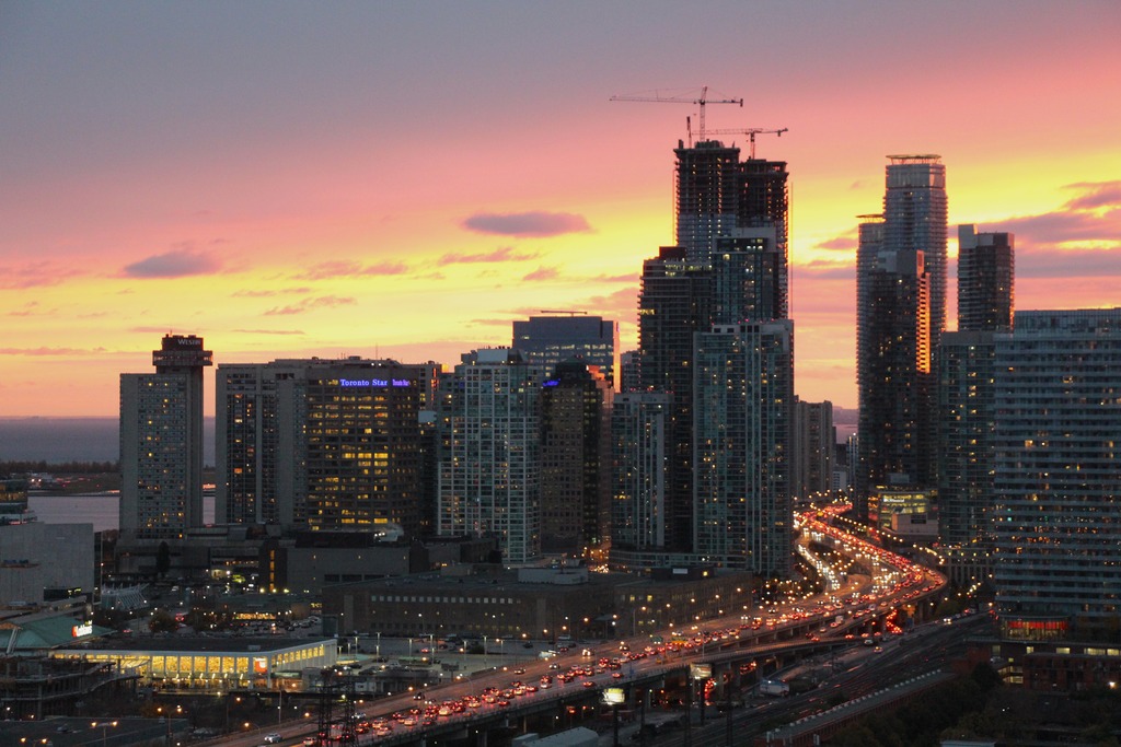 Photo of the Day: South Core and The Gardiner | UrbanToronto